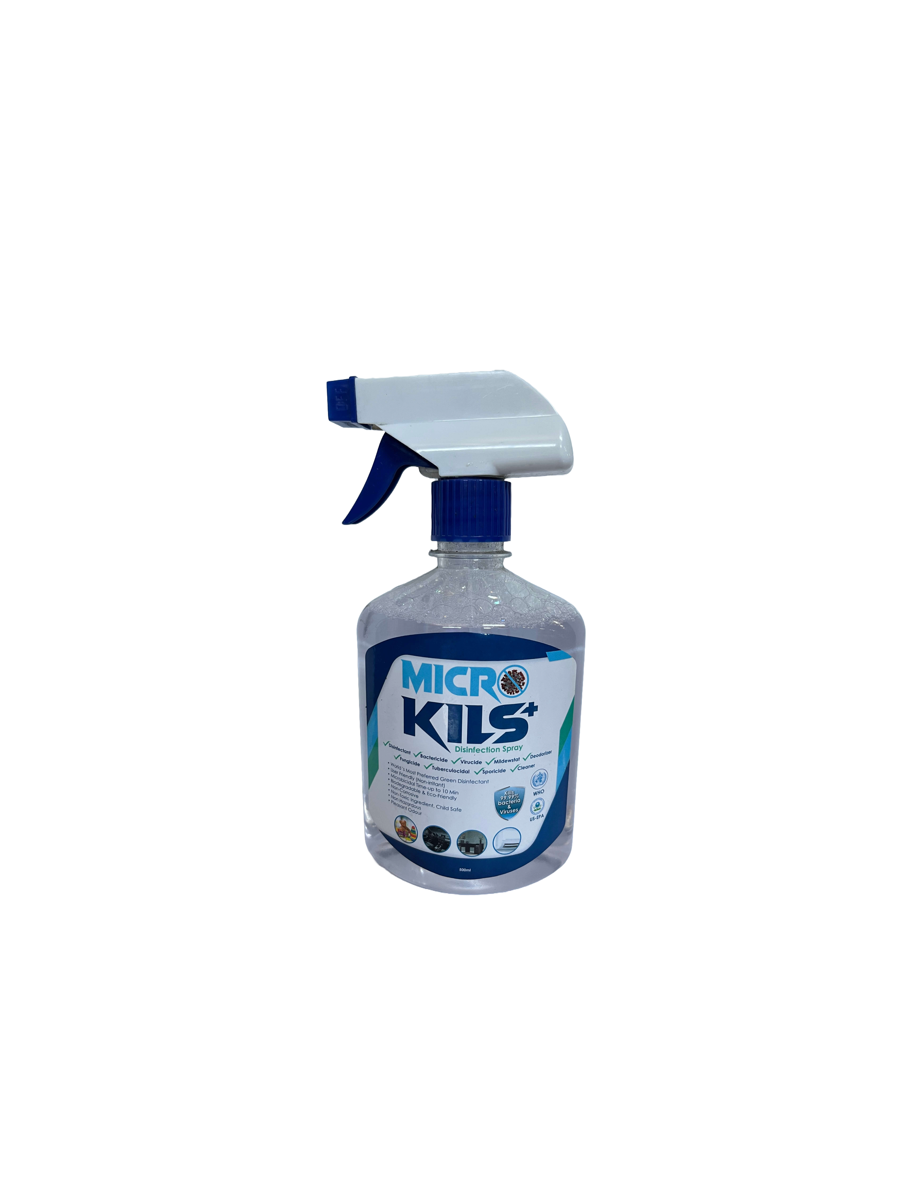 MICROKILS+ Disinfectant Solution 500ML - Global-P (M) Sdn Bhd